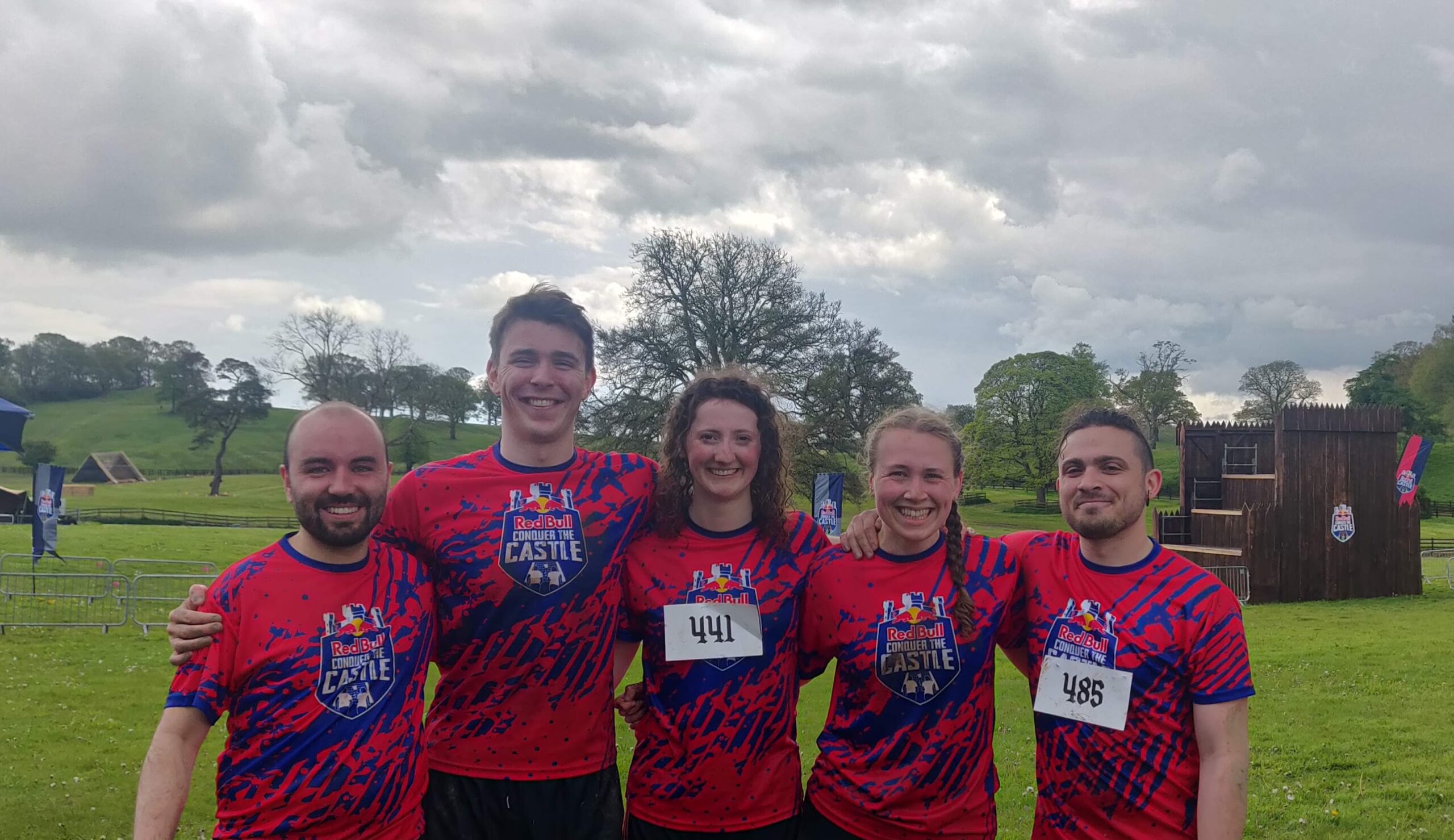 The competitive spirit of some cohort 3 students on show at obstacle ...