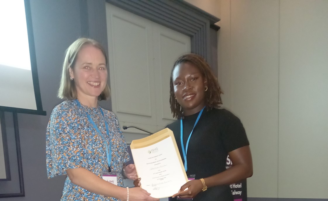 Well done to Tembi Fashina on winning best postgraduate oral ...